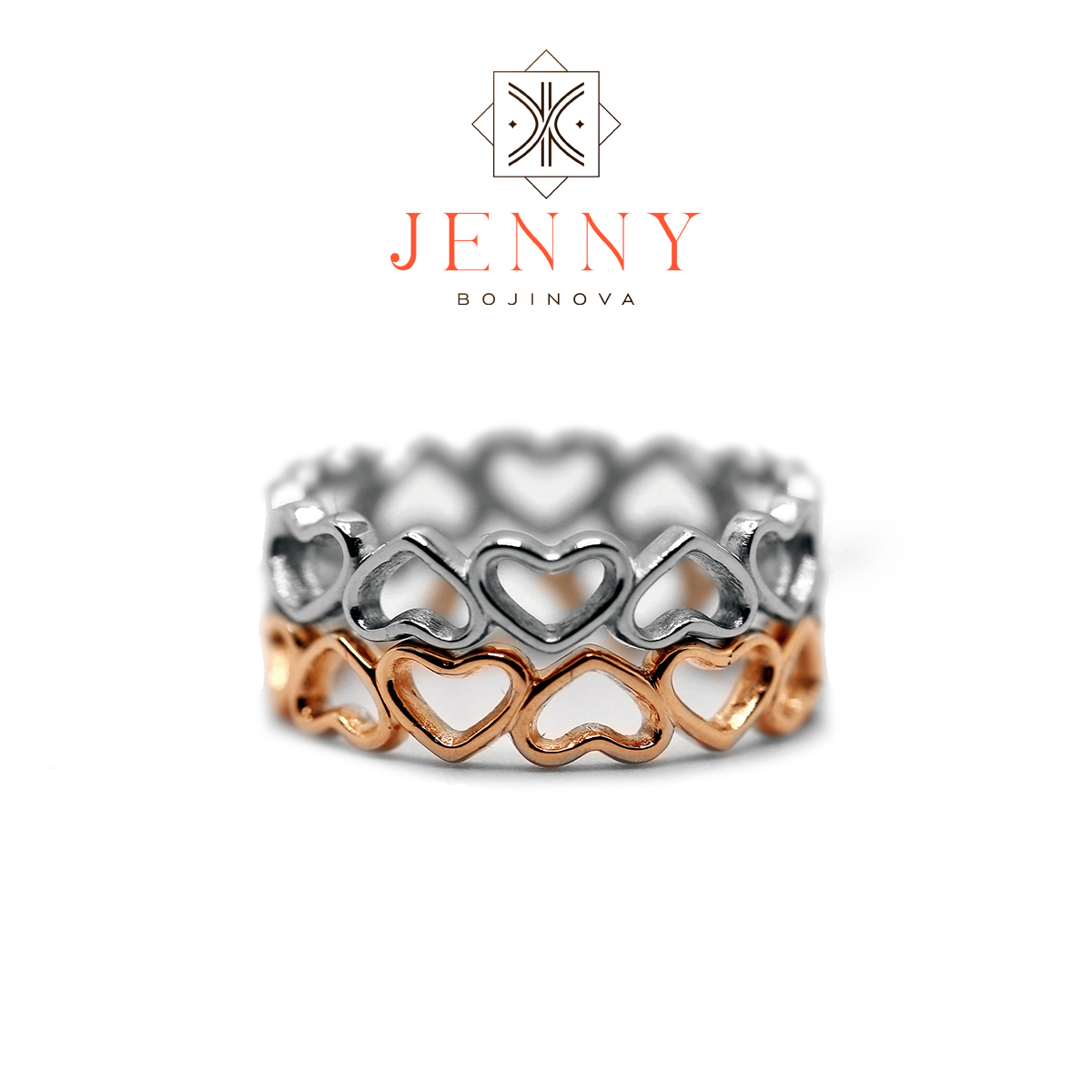 Infinite Love Rings - Jenny Bojinova